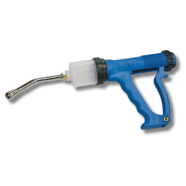 300ml Blue Plastic Manual Worming Drench Gun for Sheep, Cattle & Goats ...
