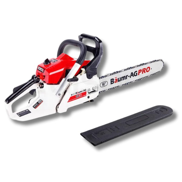 38cc Petrol 3.2HP Commercial Chainsaw with 16" Bar & E-Start – Off Grid ...