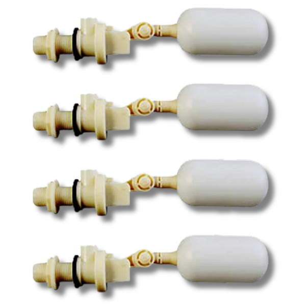 4x Automatic Water Bowl / Drinking Trough Float Valves for Poultry, Do ...