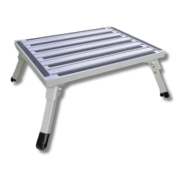 Steel Folding Step For Caravan & RVs – Off Grid Living Supplies